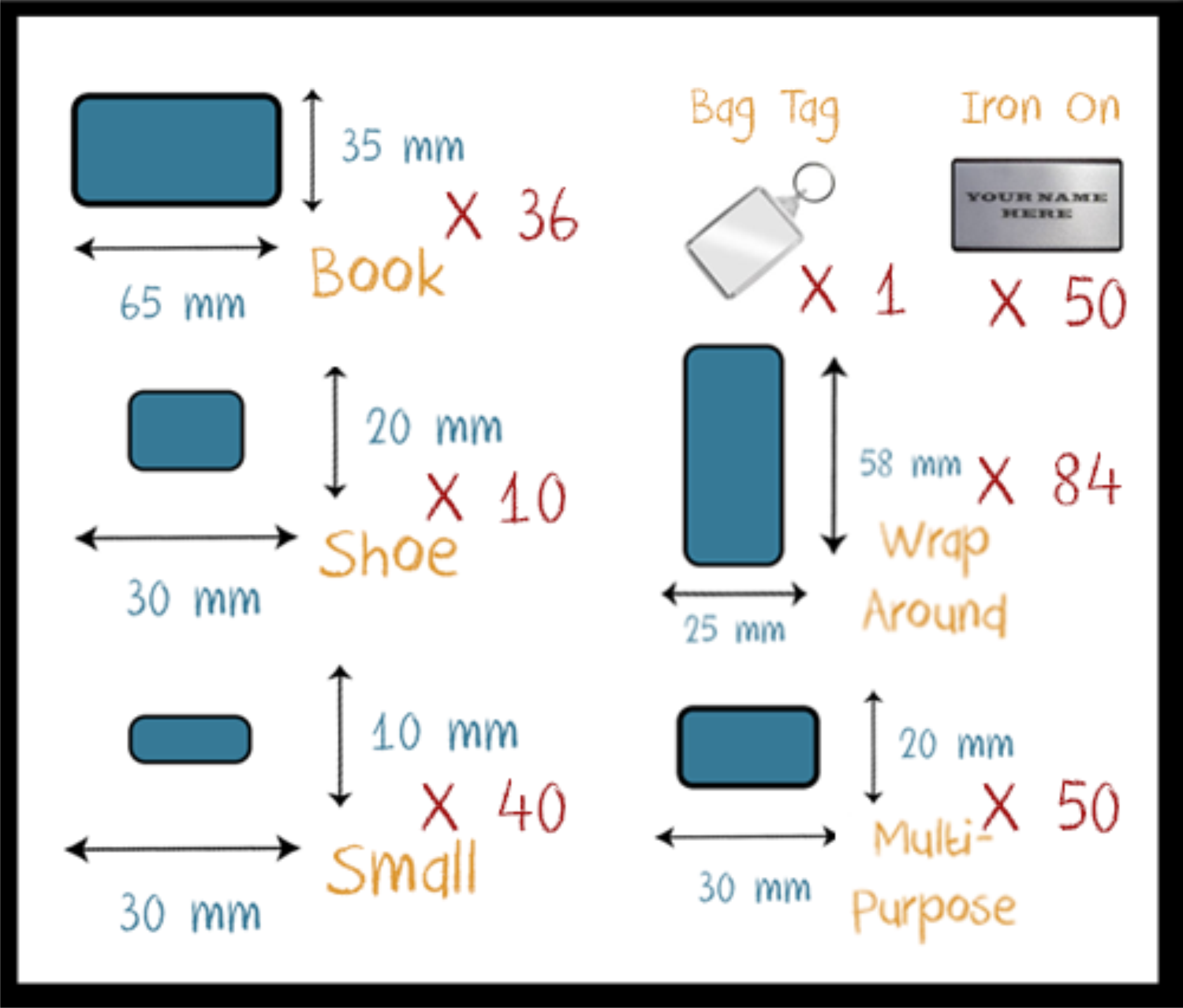 Jumbo Pack – Lets Label It